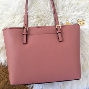 Michael Kors | Bags | Michael Kors Pink Tote Bag | Poshmark
